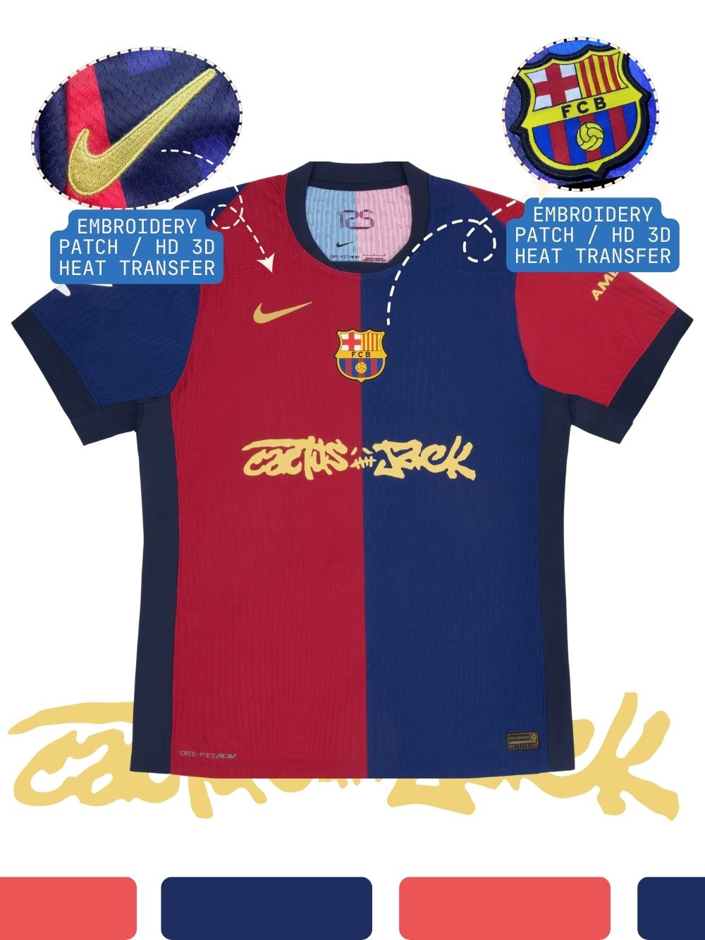 Barcelona Travis Scott Jersey 24/25 - Free Custom Name - Shorts +150 ...