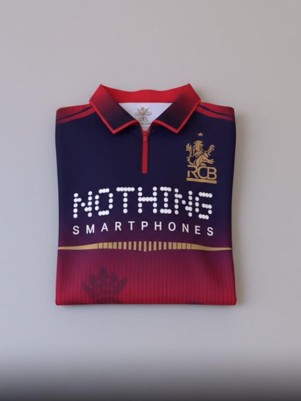 RCB Jersey 2026 With '1' Star - NOTHING JERSEY - TEEHUB