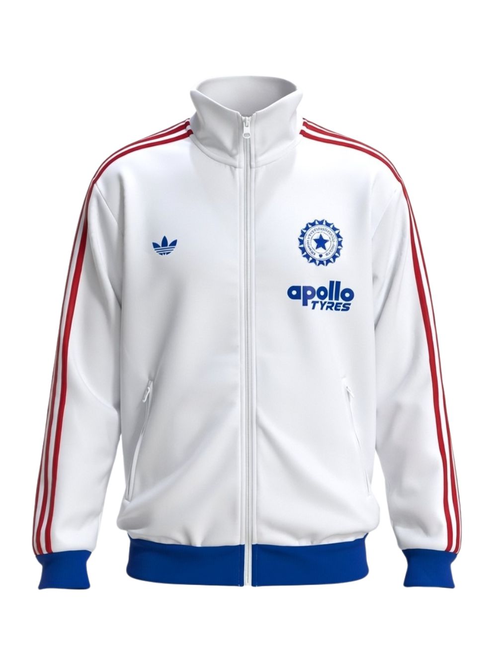 Team India T20 World Cup Jacket - White - TEEHUB